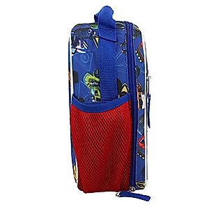 Nickelodeon Blaze and the Monster Machines Boys Girls Soft Insulated School Lunch Box (One Size, Blue)