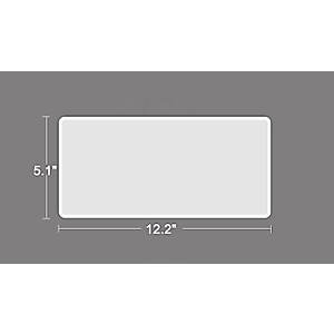 12.2" x 5.1" Universal Silicone Keyboard Protector Cover Skin for 13.3" 14" Laptop Notebook Keyboard (Without Numeric Keypad Keyboard), Ultra Thin Waterproof Dustproof Keyboard Protector Skin - Pink