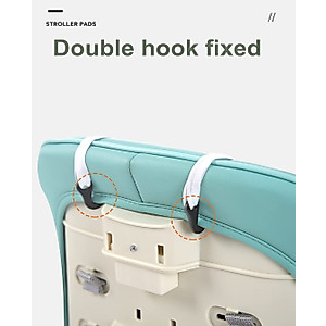 TOPOQ Baby Stroller Insert Stroller Head and Body Support Cushion Car Seat Insert Universal Pram Seat Cushion Stroller Liner Pushchair Seat Cushion Pad for Baby High Chair Buggy Bassinet