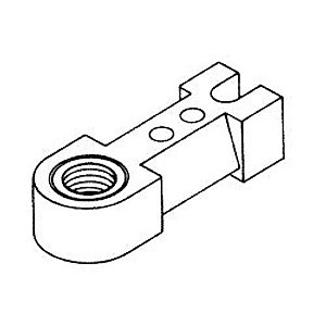 Actuator for Dental-EZ/Custom Air/Ramvac (1/4-40 Right Hand Thread) DEA603