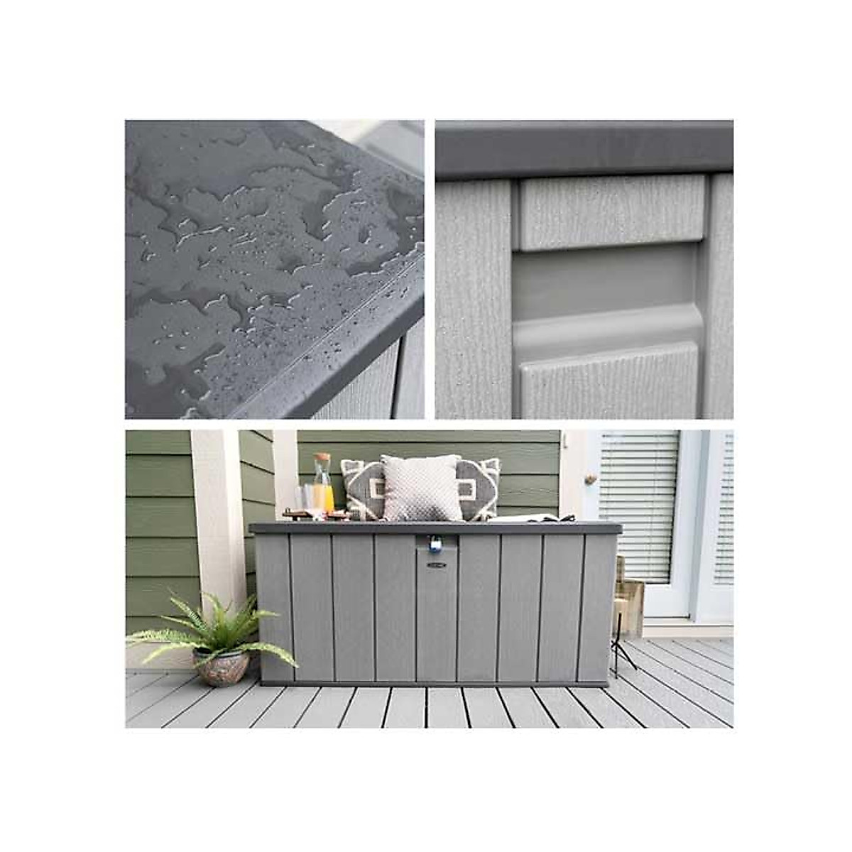 Lifetime LFT60340 150 gal Outdoor Storage Deck Box