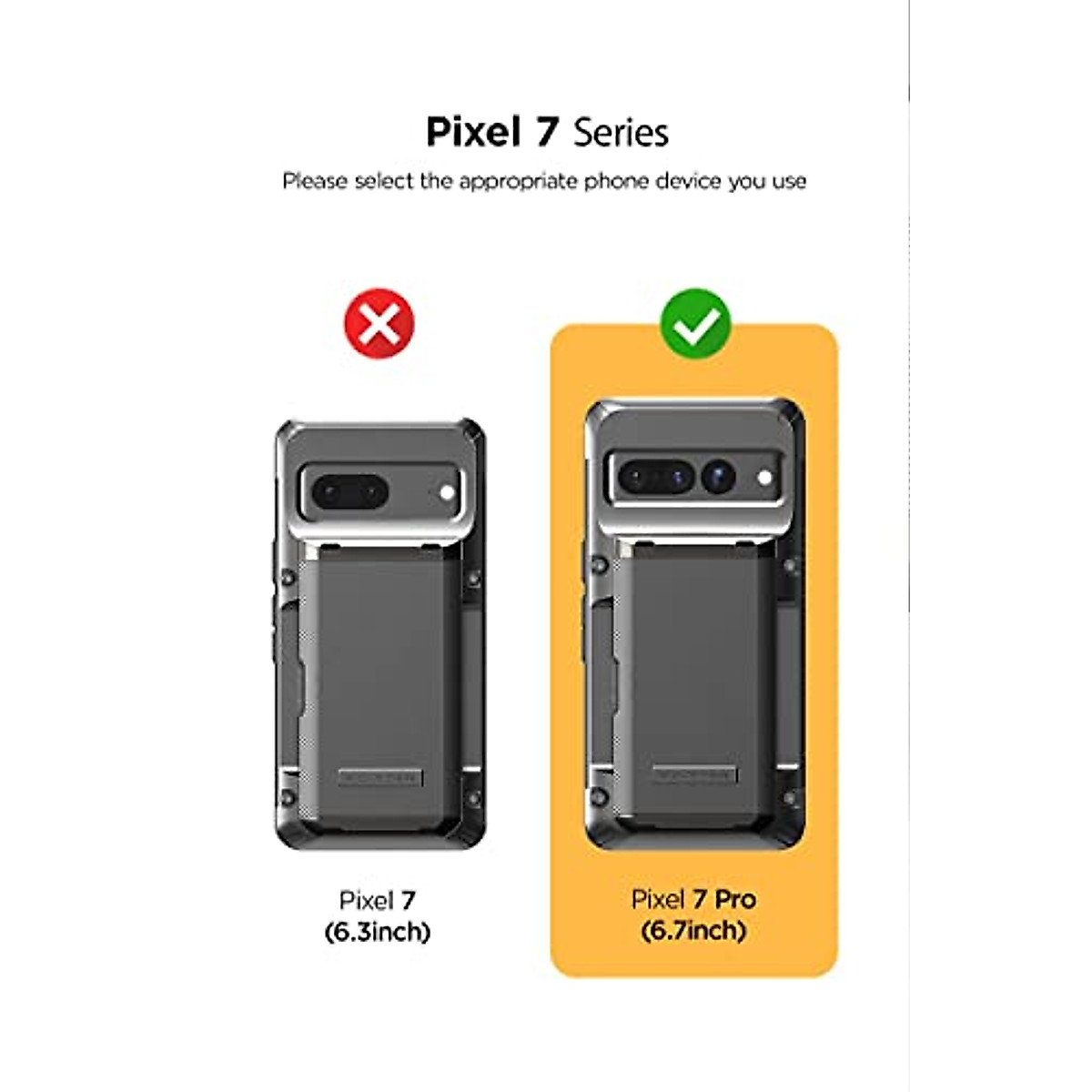 VRS DESIGN Damda Glide Pro Phone Case for Pixel 7 Pro, Sturdy Semi Auto Wallet [4 Cards] Case Compatible for Pixel 7 Pro Case (2022) (Groove Metal Black)