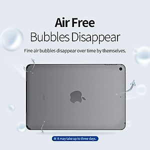 skoko 2pack Back Body Protective Film Skin compatible with iPad Pro 12.9 4/5/6 Generation, Transparant Matte Cover, Seems likes to Screen protector, Ultra thin compatible with all case