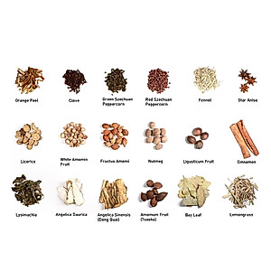 USTCM Stew Seasoning Mix - 18 Spice Formula (Non-Spicy) 傳統鹵料包 (無辣）2.32oz