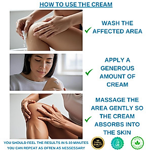 Medical Miracles Hemp Relief Cream - Ideal for Arthritis, Neuropathy, Muscles, Joints, Neck, Back, Elbows, Hands, Feet, and Knees - Proudly Made in USA (3000mg)