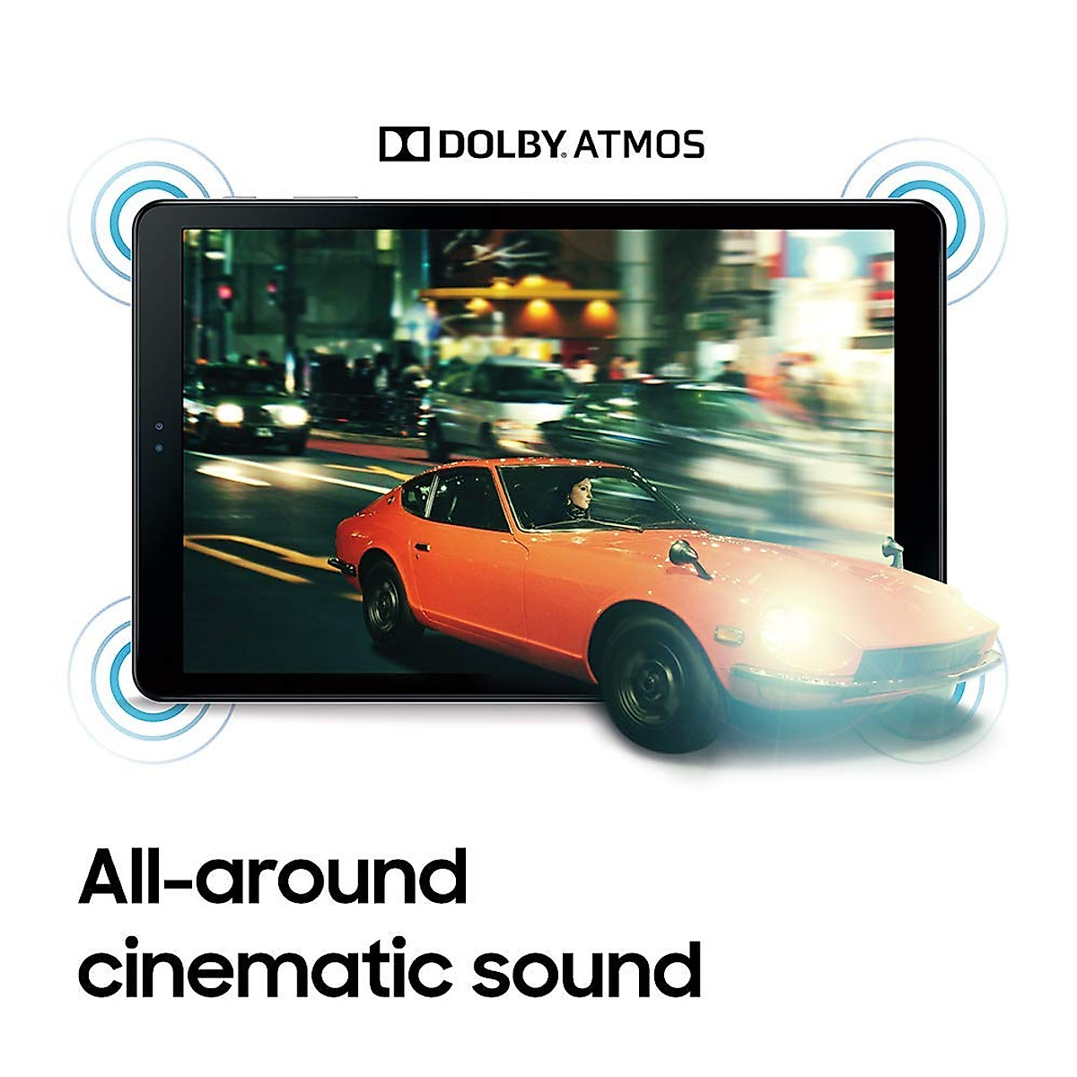 Samsung Electronics SM-T590NZAAXAR Galaxy Tab A, 10.5in, Gray (Renewed)