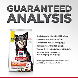 Hill's Science Diet Adult Dry Dog Food, Small Bites, Perfect Digestion, Chicken Recipe, 3.5 lb. Bag