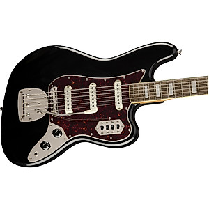 Squier Classic Vibe 6-String Bass VI, Black, Laurel Fingerboard