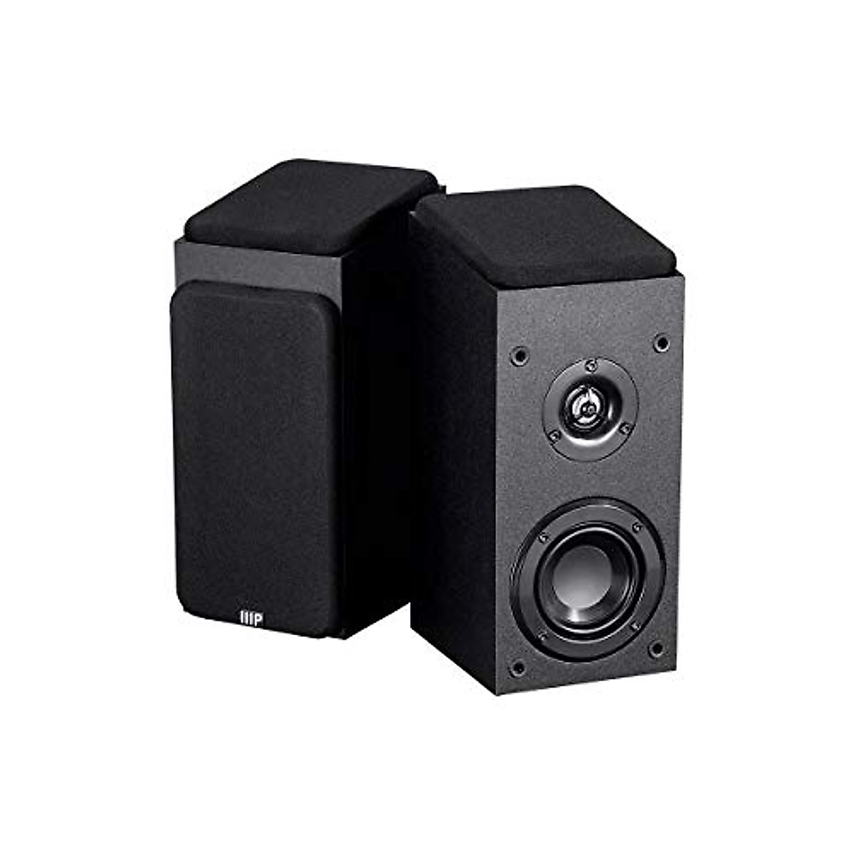 Monoprice Premium 5.1.2 Channel Immersive Home Theater System - With 8 Inch 200 Watt Subwoofer, Black