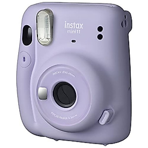 Fujifilm Instax Mini 11 Instant Camera - Lilac Purple 4.8" x 4.2" x 2.6"