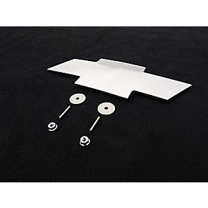 2007-2013 Silverado 1500, 07-10 HD Front Bowtie, Plain, Polished, 1 Pc, Bolt-On - PN #19111