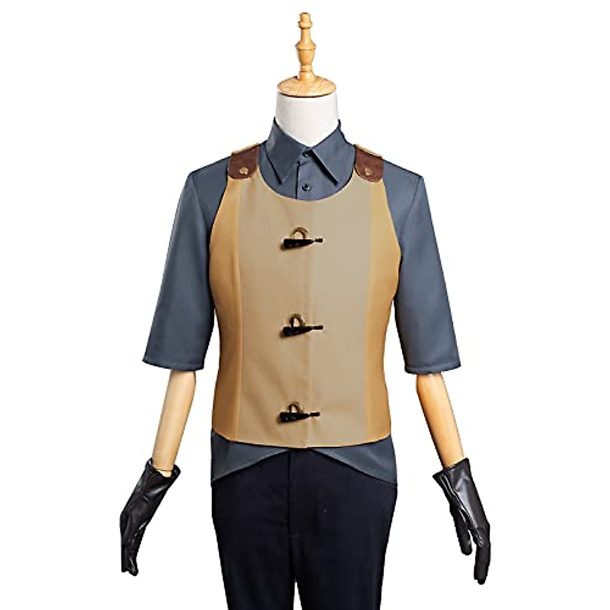 Roocnie Womens The Owl House Cosplay Costume Luz Shirt Amity Outfit Halloween Costumes (Small, Hunter)