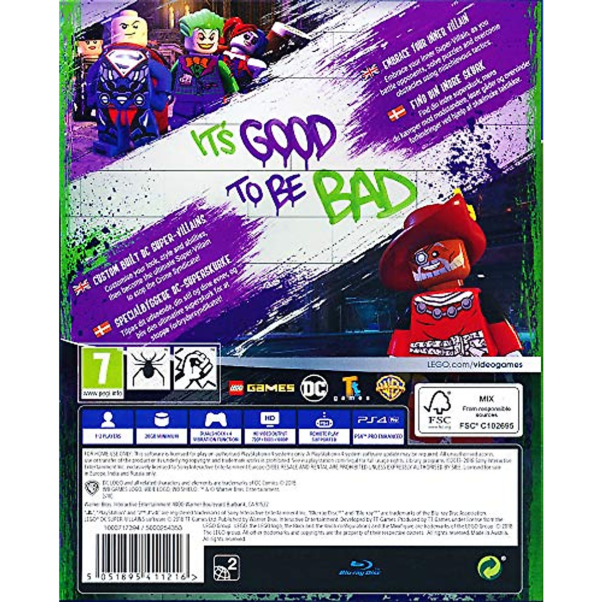 Lego DC Super-Villains (Playstation 4) (PS4)