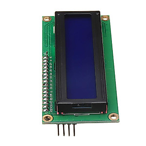 CoCocina 3Pcs Iic / I2C 1602 Blue Backlight LCD Display Screen Module Geekcreit for Arduino - Products That Work with Official Arduino Boards