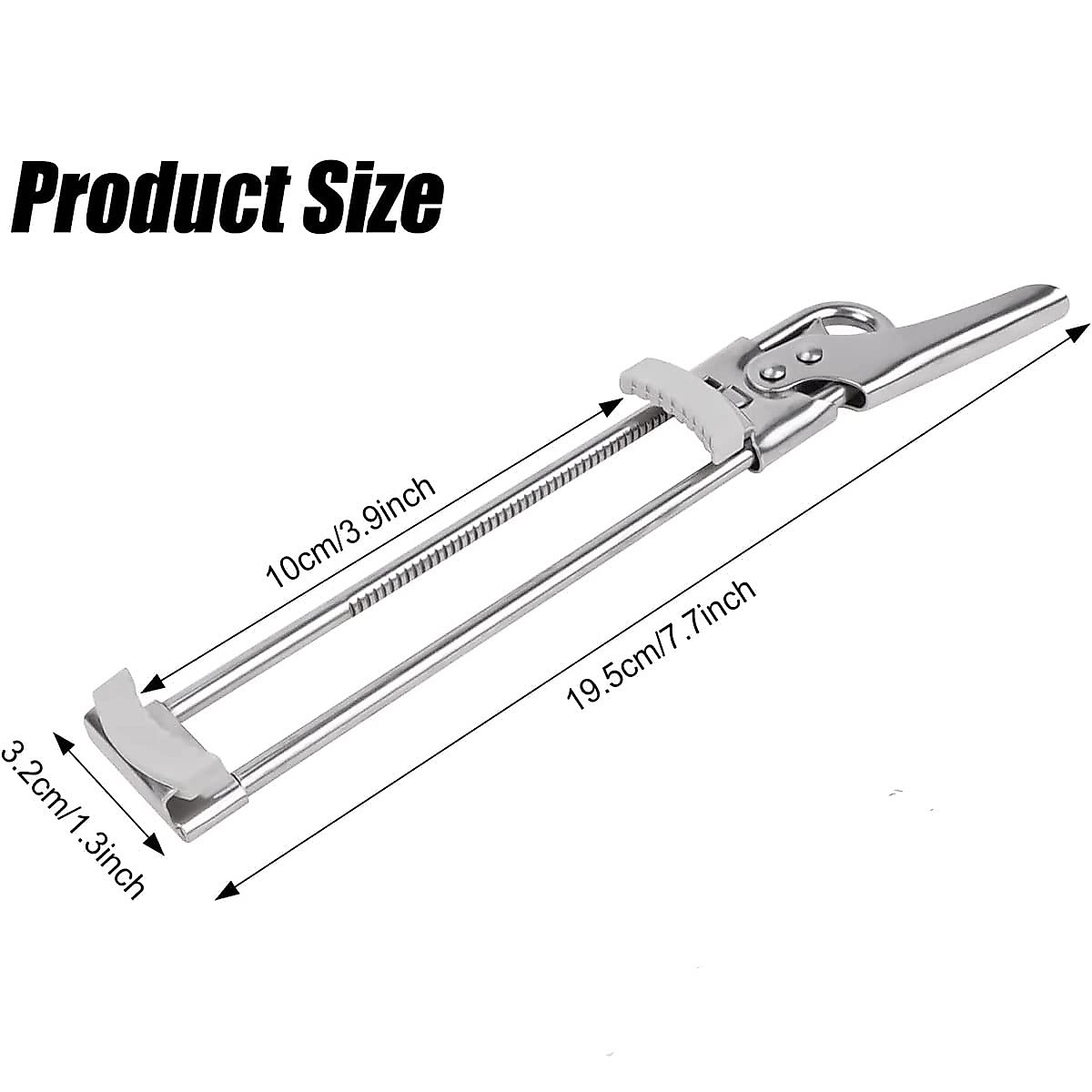 2023 New Jar Opener Multifunctional Stainless Steel Can Opener, Jar Gripper Tight Lid Opener, Kitchen Gadgets, Easy Jar Opener for the Elderly and Children