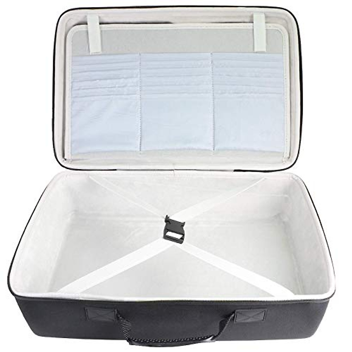 Khanka Storage Case Replacement for Sony Playstation 5 Console Standard Edition/Digital Edition (Black)