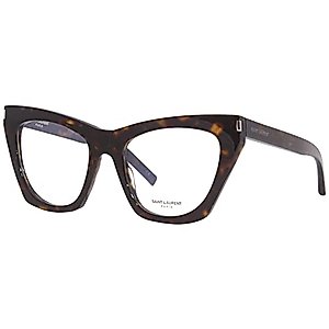 Saint Laurent SL 214 KATE OPT Dark Havana 55/20/145 women Eyewear Frame