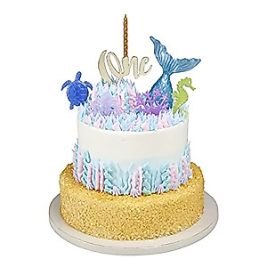 DecoPac Mystical Mermaid DecoSet Cake Topper, 1 SET, Mulitple