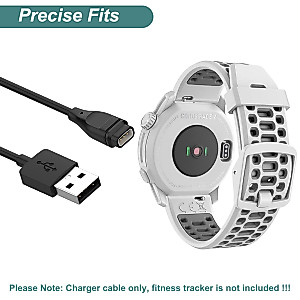 Kissmart Charger for Coros PACE 3, PACE 2, APEX, APEX Pro, VERTIX, VERTIX 2, Replacement Charging Cable Cord for Coros Smart Watch (1)