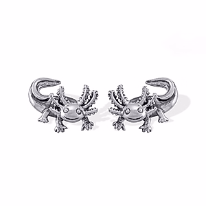 Boma Jewelry Sterling Silver Axolotl Stud Earrings