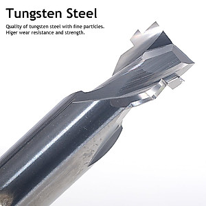 1Pcs CNC Router Bits Engraving Cutter 6mm/8mm Neon Light Strip Slotting Bits Tungsten Carbide Steel End Mill Neon LED Lights Slotting Milling Cutter for Polystyrene Acrylic (6-6D-4.2)