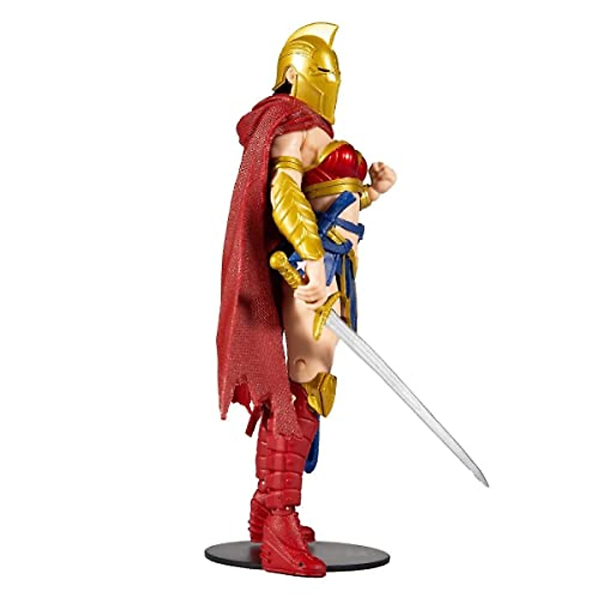 DC Multiverse 7 Inch Action Figure Comic Series - Wonder Woman with Helmet of Fate