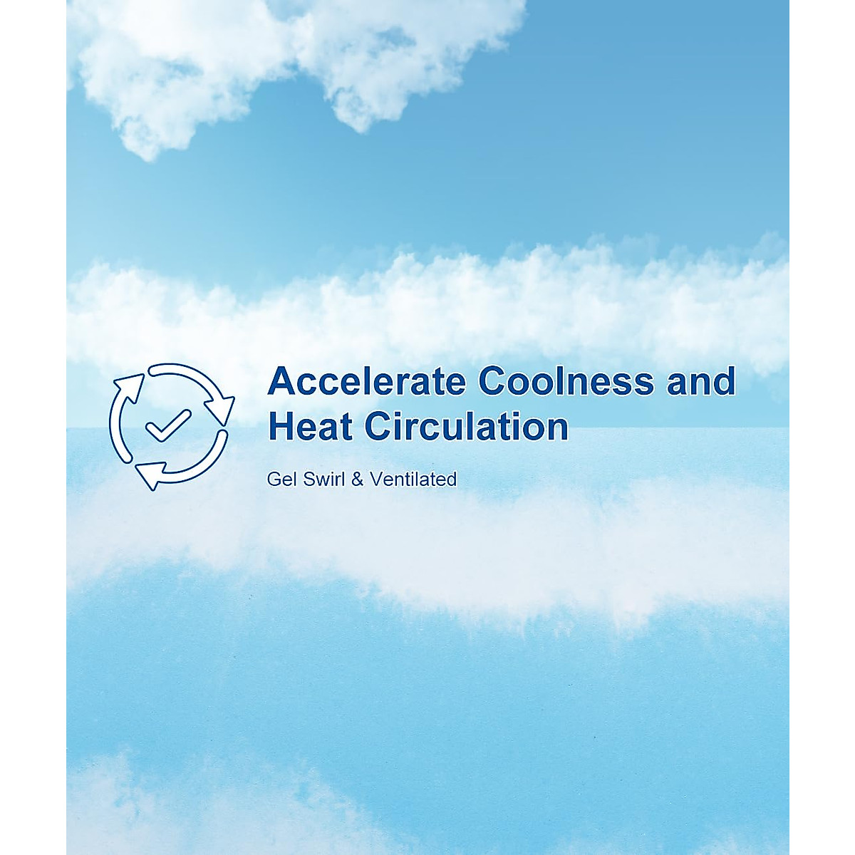 BedStory 3 inch Memory Foam Mattress Topper King, Cooling Gel Mattress Topper, Memory Foam Bed Topper, Soft Foam Topper Mattress Pad for Back Pain, Pressure Relieve, CertiPUR-US