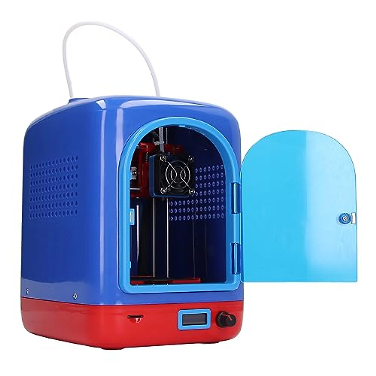 Mini 3D Printer, Easy Operation Kids 3D Printer Brass Nozzle for PLA (US Plug)