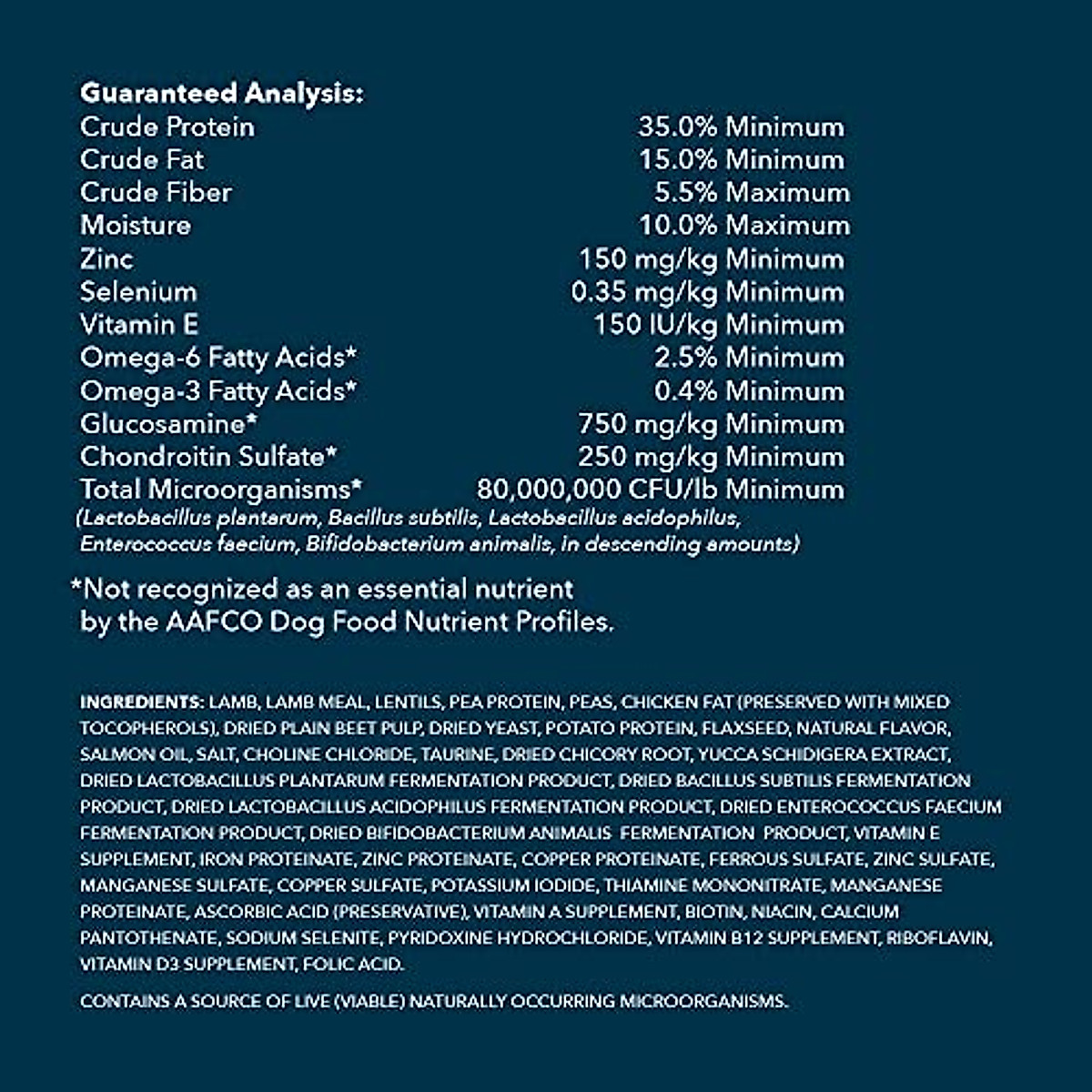 Amazon Brand - Wag Dry Dog Food Lamb & Lentil Recipe, 4 lb. Bag
