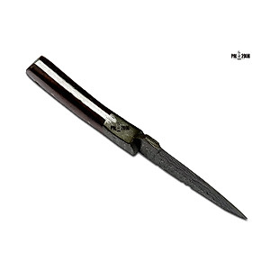 PAL 2000 KNIVES DAM-6011 Handmade Damascus Steel Knife with Sheath New Pattern Blade and Handle