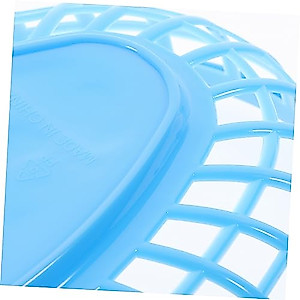 KJHBV 12pcs Snack Plate Hamburger Basket Plastic Hamper Vegetable Food Basket for Snacks Pp Blue Snack Baskets Food Basket Ktv Snacks Basket At Home Afternoon Tea Plastic Food