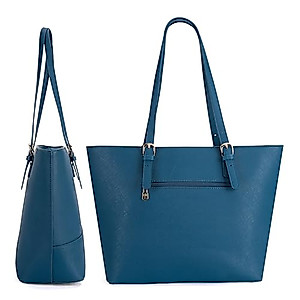 Montana West Purses and Handbags for Women Tote Purse and Wallet Set Shoulder Satchel Bag for Women 3PCS MWC3-179BL