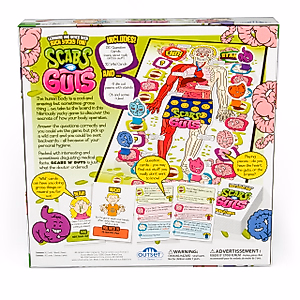 Educational Medical Board Game - Scabs and Guts - The Medicational Board Game