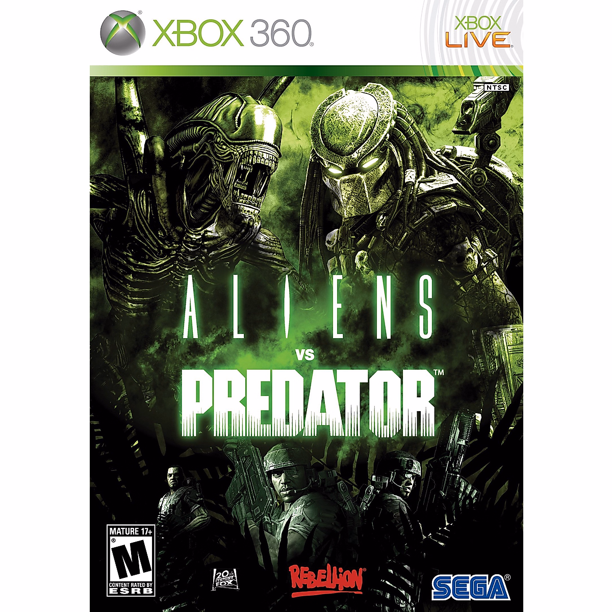 Aliens vs Predator - Xbox 360 (Renewed)