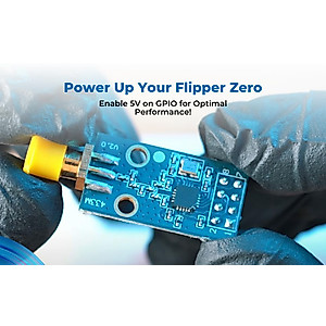 K0R41 External CC1101 Antenna for Flipper Zero - SubGhz GPIO Board Attachment Accessory Black K0R41-CCV2