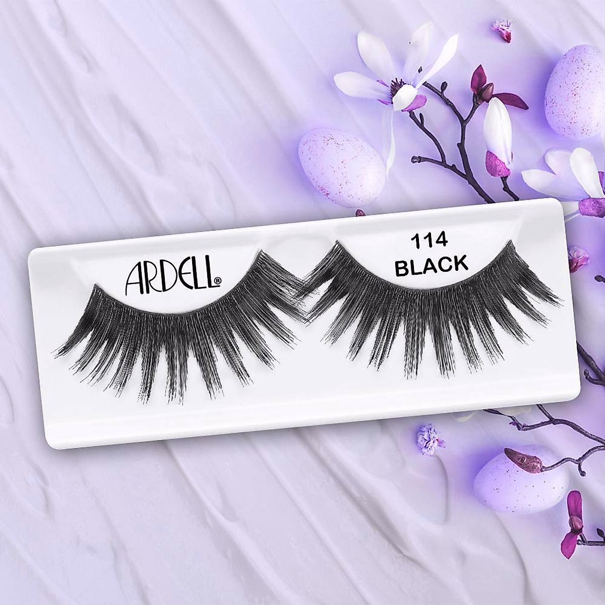 Ardell False Eyelashes Glamour Strip Lashes 114 Black 4 Pack