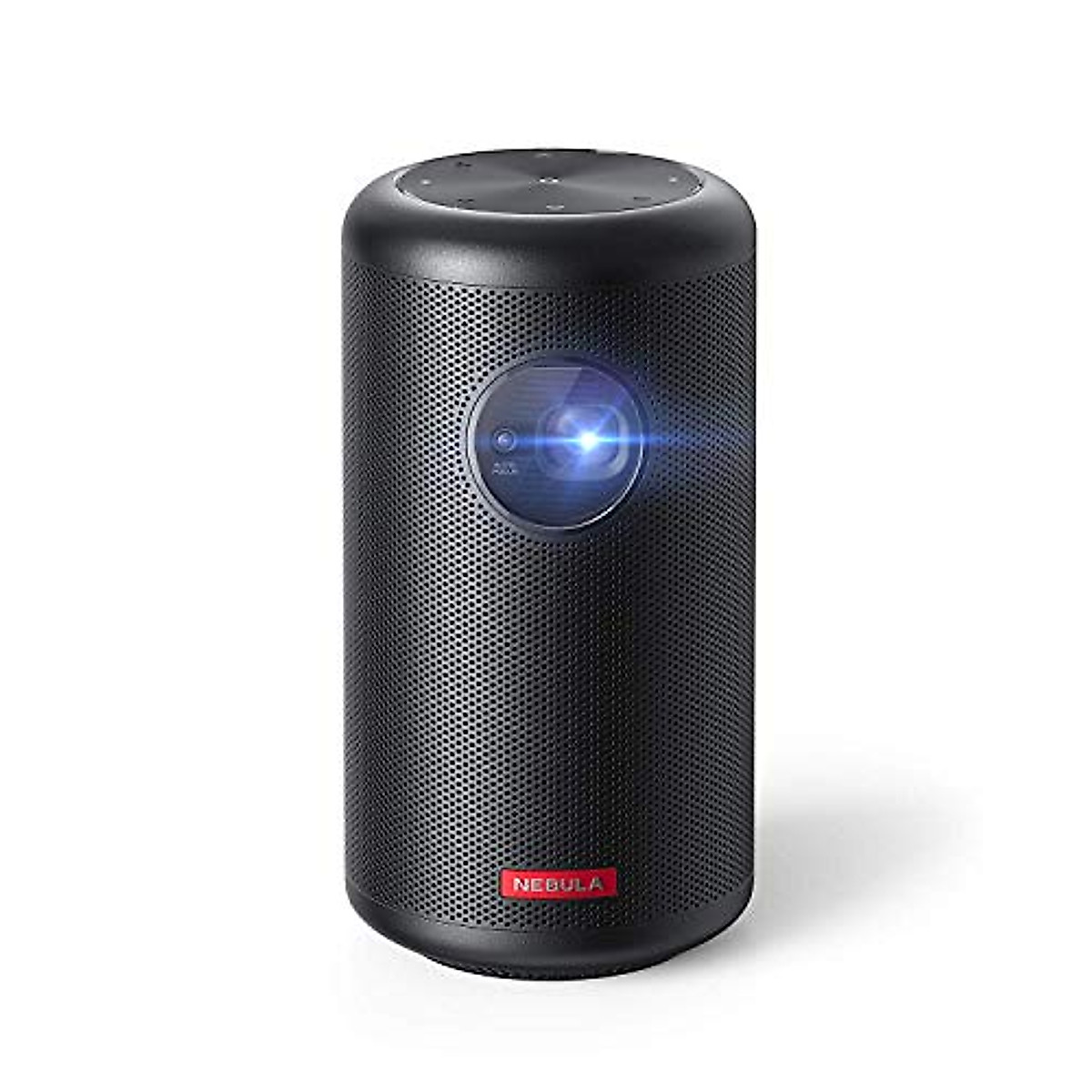 Anker NEBULA Capsule Max, Pint-Sized Wi-Fi Mini Projector with Nebula Desktop Stand for Projectors, 360° and Height Adjustment