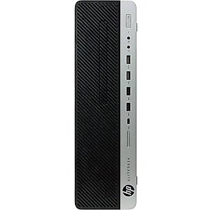 HP EliteDesk 800 G3 SFF Desktop Intel i7-7700 UP to 4.20GHz 32GB DDR4 New 512GB NVMe M.2 SSD Built in WiFi BT Dual Monitor Wireless Keyboard & Mouse Support Win10 Pro (Renewed)