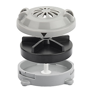 RO6G Pipeless Magnetic Jet Head Motor for Pedicure spa Chair Part Magnetic Head (4 pin) BF-004 Pedicure spa Tubs Includes Propeller and Cap