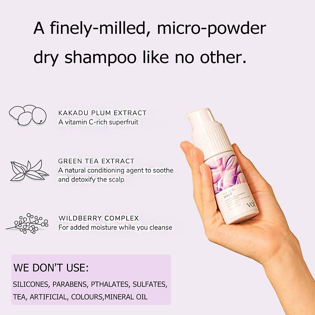 Voir Haircare She's Like The Wind Invisible Dry Shampoo & Conditioner 40g