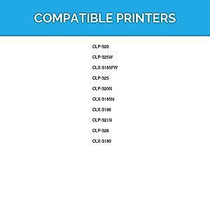 LD Compatible Toner Cartridge Replacement for Samsung K407 CLT-K407S (Black)