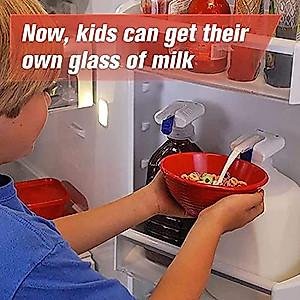 Electric Automatic Tap, Adjustable Size Milk Drink Dispenser for Fridge Gallon, Anti Overflowing Faucet Straw Set, Beer Beverage Dispenser, Easy Operation, Prevent Overflow for Outdoor kitchen Home