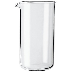GROSCHE Standard Universal design French Press Replacement Glass Beaker French Press Coffee makers (1000 ml / 34 oz / 8 demitasse cup carafe) Fits Most Brands