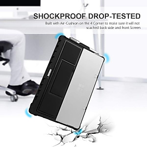 Youtec for Microsoft Surface Pro 7 Plus/Pro 7/Pro 6/Pro 5/Pro 4 Case, Surface Pro Protective Cover with Pen Holder+Hand Strap+Shoulder Strap Compatible with Type Cover for Surface Pro 7 Plus/7/6/5/4