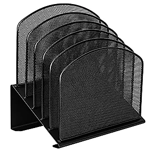 Amazon Basics Mesh Five-Slot Sorter