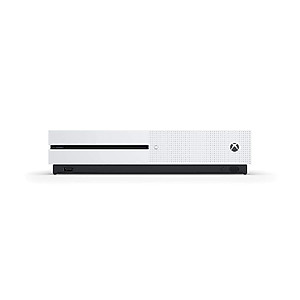 Microsoft Classic Original Xbox One S 1TB HDD with 4K Blu-ray DVD Reader, Two Wireless Controllers Black and White Included,1-Month Game Pass Trial, 14-Day Xbox Live Gold + AllyFlex Sports Cup Mat