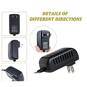 Digipartspower 9VDC AC Adapter Power Cord Compatible with Atari Flashback 2 Classic Game Console Flash Back