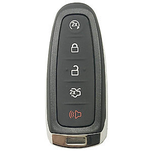 Horande Replacement Key Fob Cover Case fit for Ford Escape Edge Explorer Focus Flex Taurus Fusion Lincoln MKS MKT MKX CMX Keyless Entry Key Fob Shell