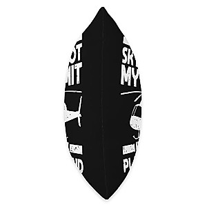 Cool Elegant I'm A Proud Helicopter Pilot Designs Funny Helicopter Pilot Chopper Aviation Lovers Quote Outfit Throw Pillow, 18x18, Multicolor