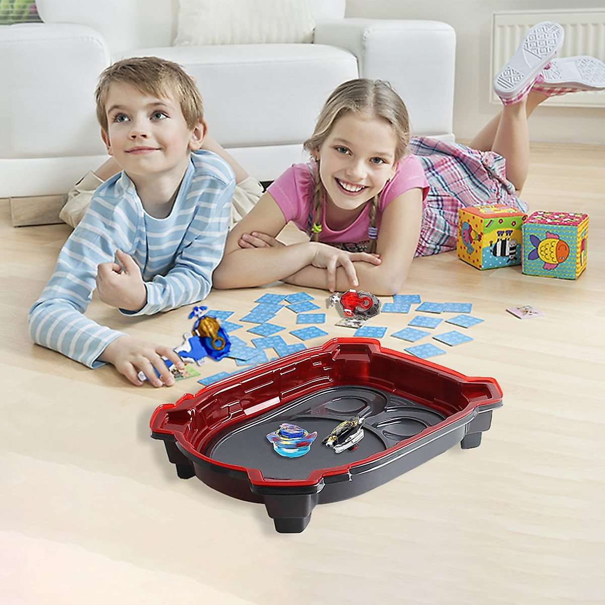 Desamvap Bey Battling Tops Burst Dynamite B-187 Savior Valkyrie.Sh-7 with Bey Launcher Grip Right Spin DB Layer System Gyro Toys Set for Kids Children Boys